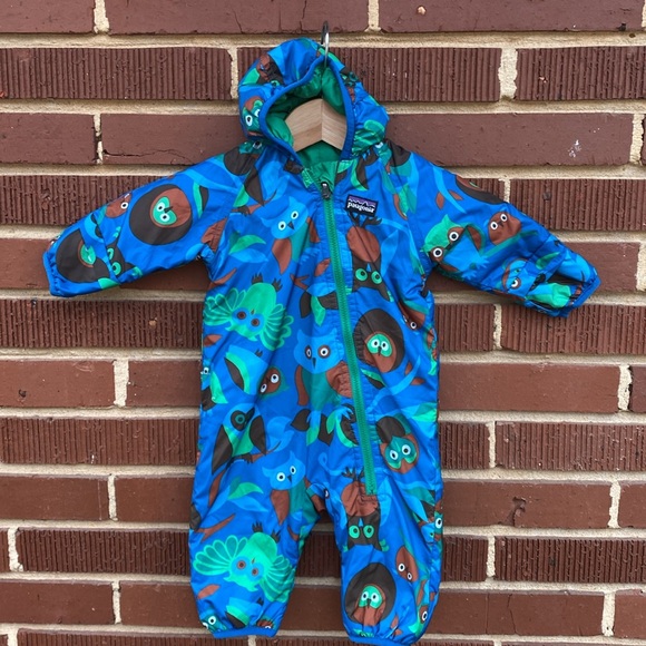 Patagonia | One Pieces | Patagonia Baby Reversible Puffball Bunting ...